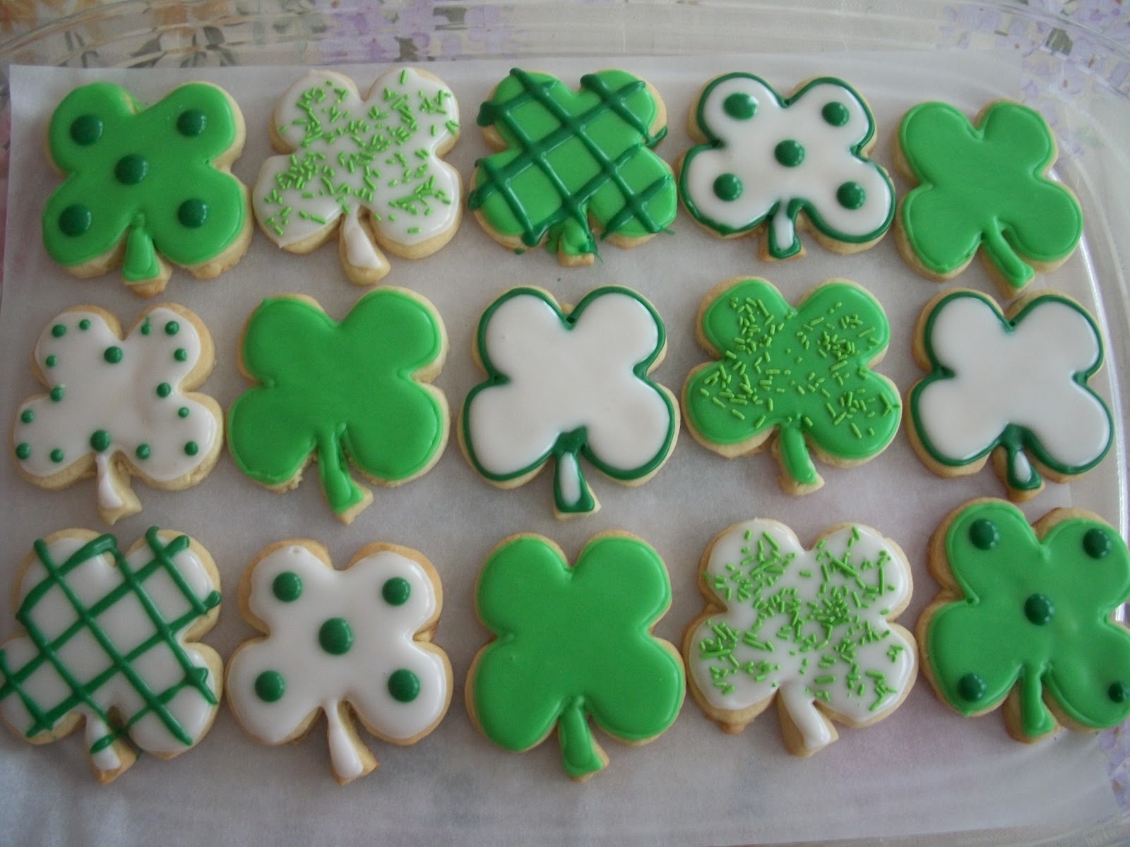 Parnell's Pantry: Green Cookies