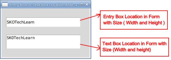 Style And Use Entry Box In Tkinter And Textbox In Tkinter Skotechlearn Tips