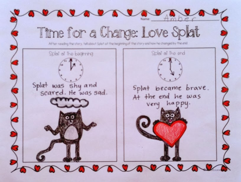 School Is a Happy Place: Love, Splat: A Must Read Mentor Text for ...