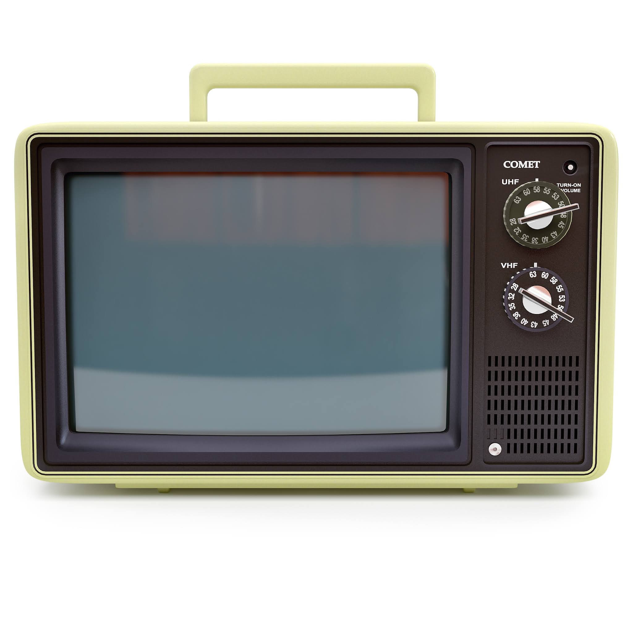 Retro TV 3D Model