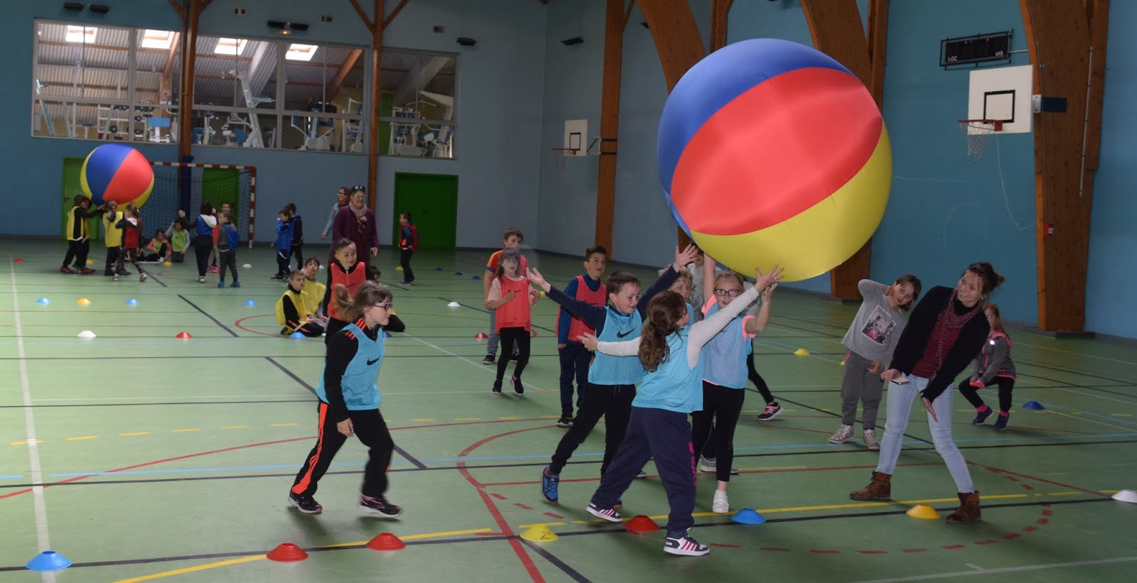 Le kinball dévoilé aux scolaires