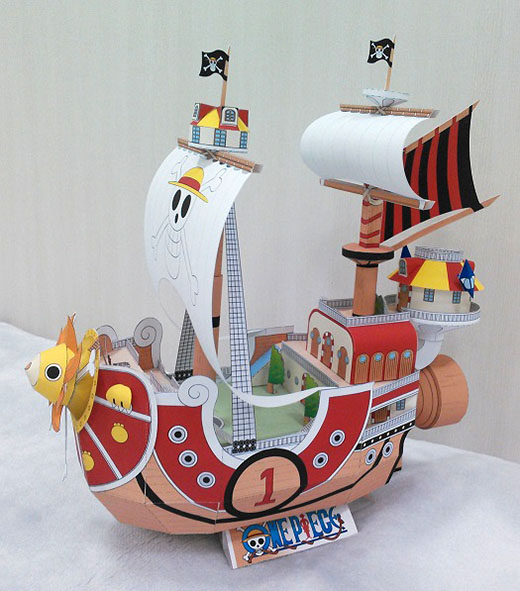 One Piece: Thousand Sunny Papercraft | Paperized Crafts