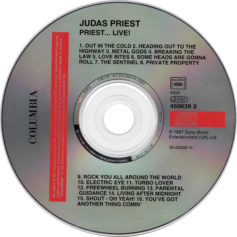 Cries from the Quiet World: Judas Priest "Priest...Live!"