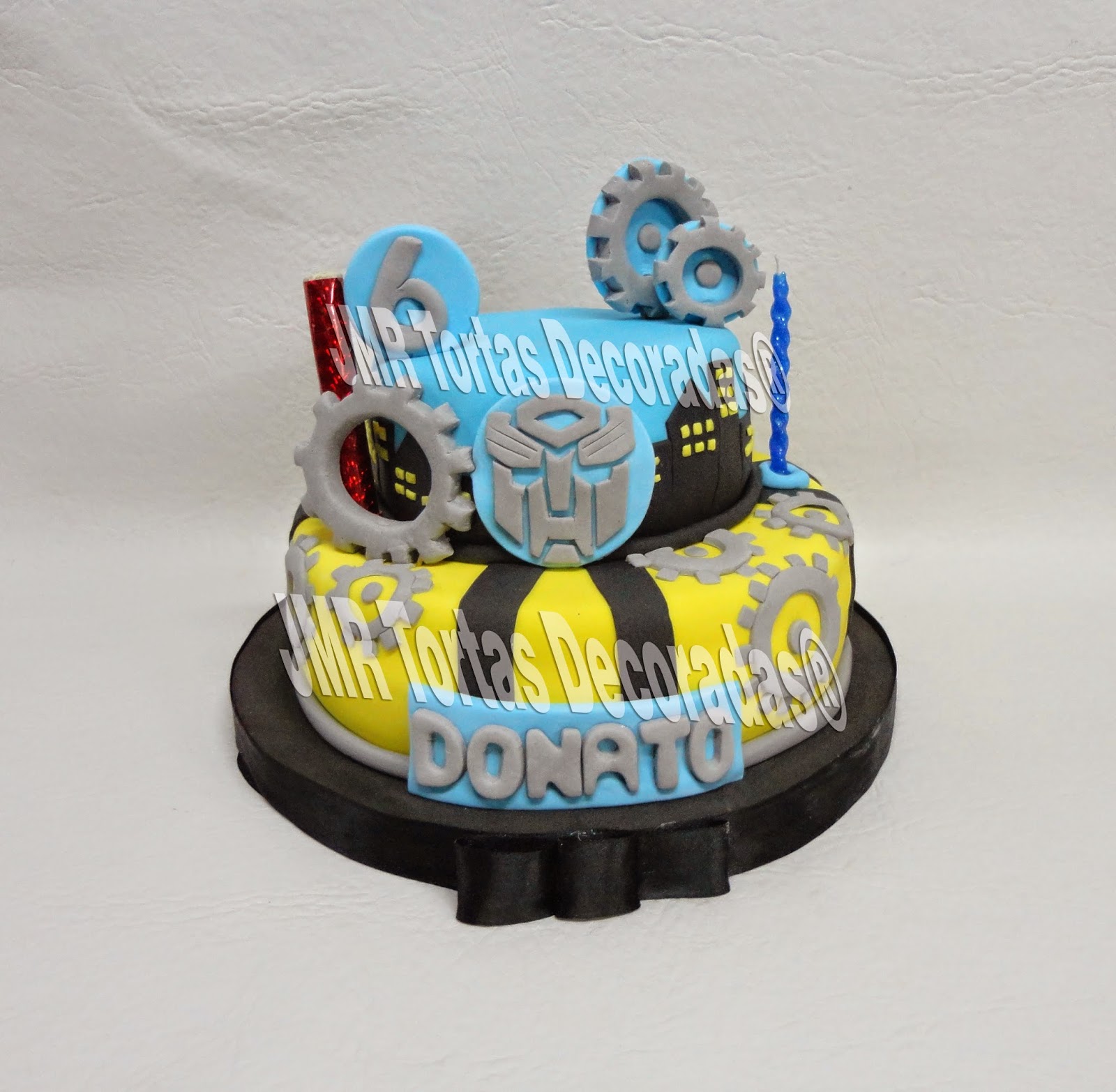 Torta Transformers | JMR Tortas Decoradas
