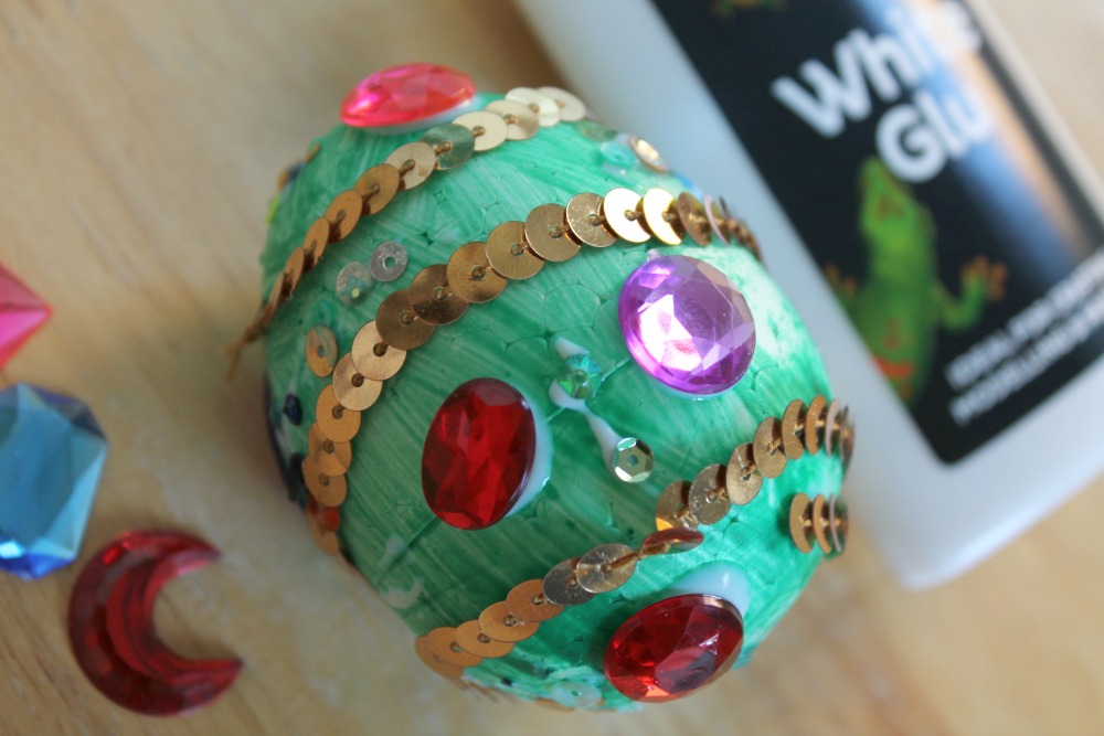 Dragon Craft Idea: Bejeweled Dragon's Egg | Quite Frankly She Said