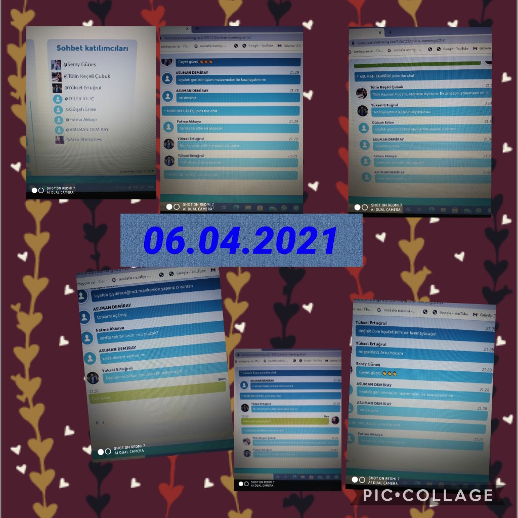 Aynı Gökyüzünün Çocuklarıyız: ONLINE GÖRÜŞMELER - ONLINE MEETİNGS