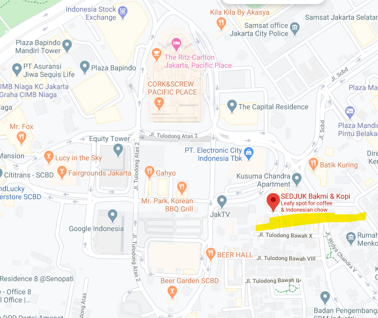 Comfort and Quiet Restaurant In Jakarta : Bakmi Sedjuk; Hidden Gem in ...