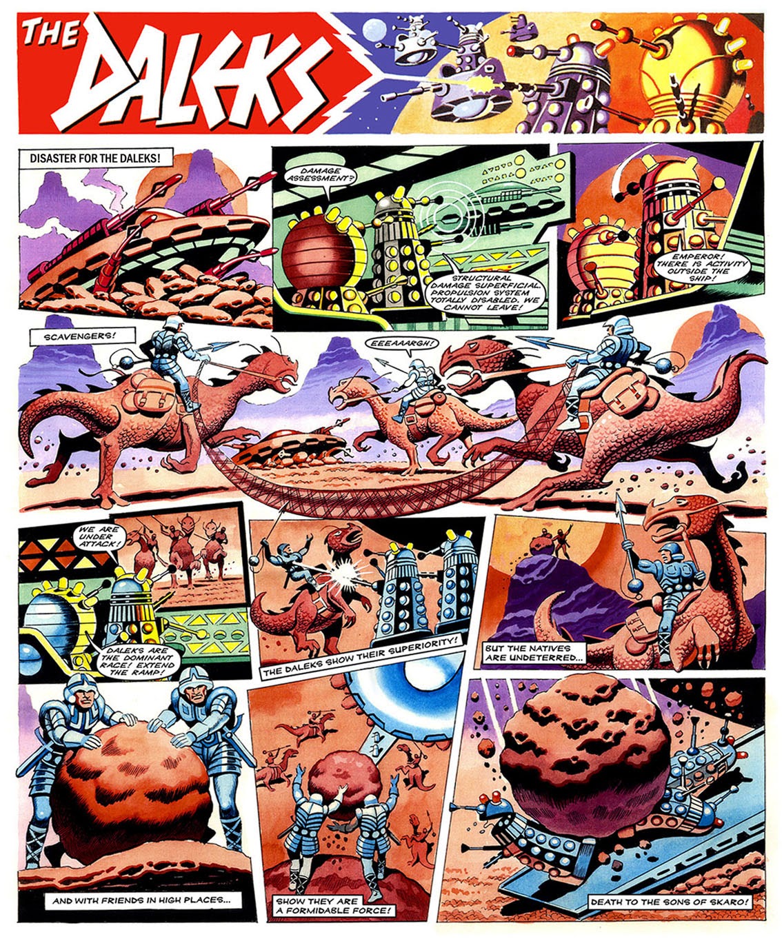 doctor who - Is this "The Daleks" comic strip fan-made? - Science ...