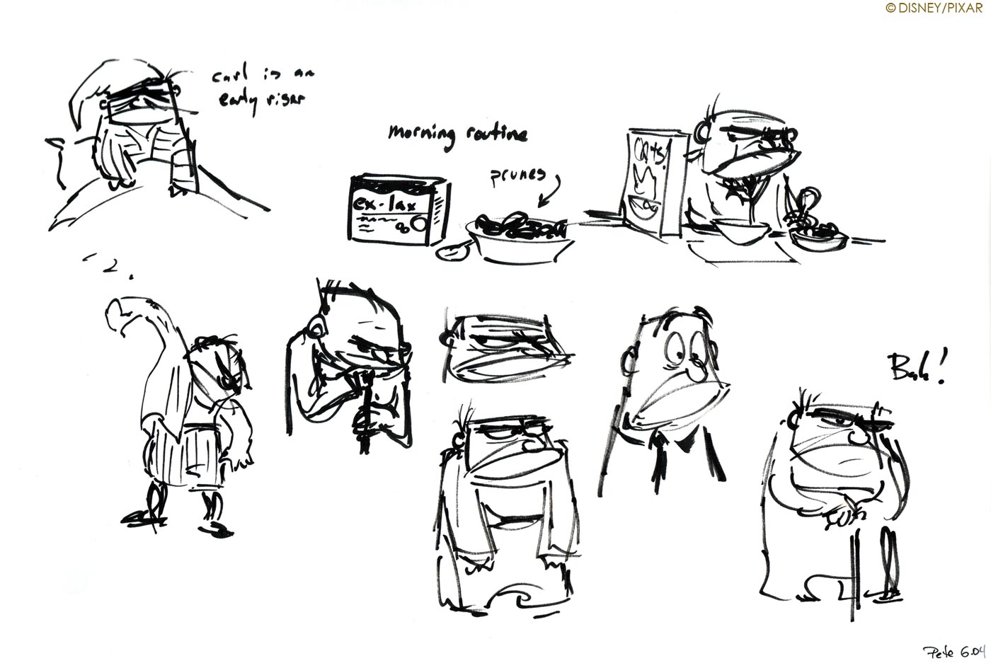 Living Lines Library Up 2009 Character Design