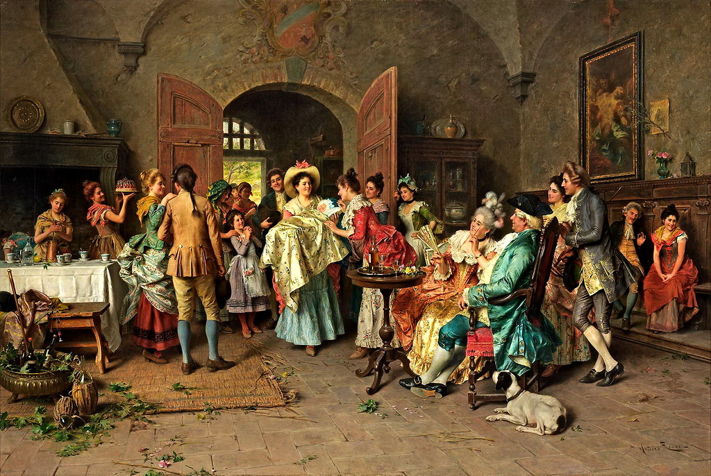 Arturo Ricci | Genre painter | Tutt'Art@ | Pittura * Scultura * Poesia ...