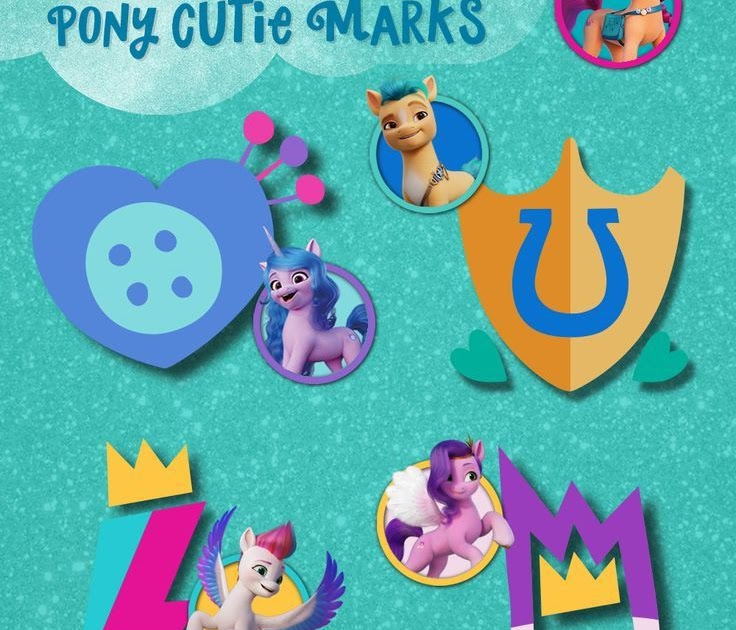 Equestria Daily - MLP Stuff!: G5 Cutie Mark Guide for My Little Pony: A New Generaiton Released