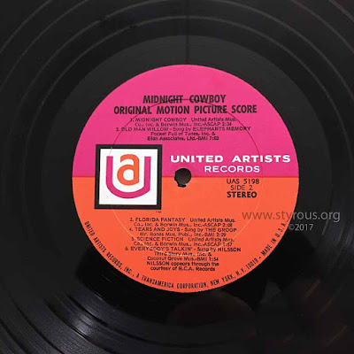 The Styrous® Viewfinder: 20,000 Vinyl LPs 95: Fred Neil ~ A Midnight Cowboy