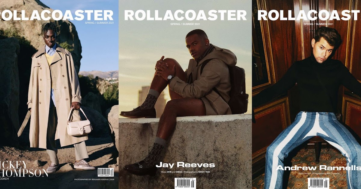 Ricky Thompson, Andrew Rannells y Jay Reeves para ROLLACOASTER Magazine ...