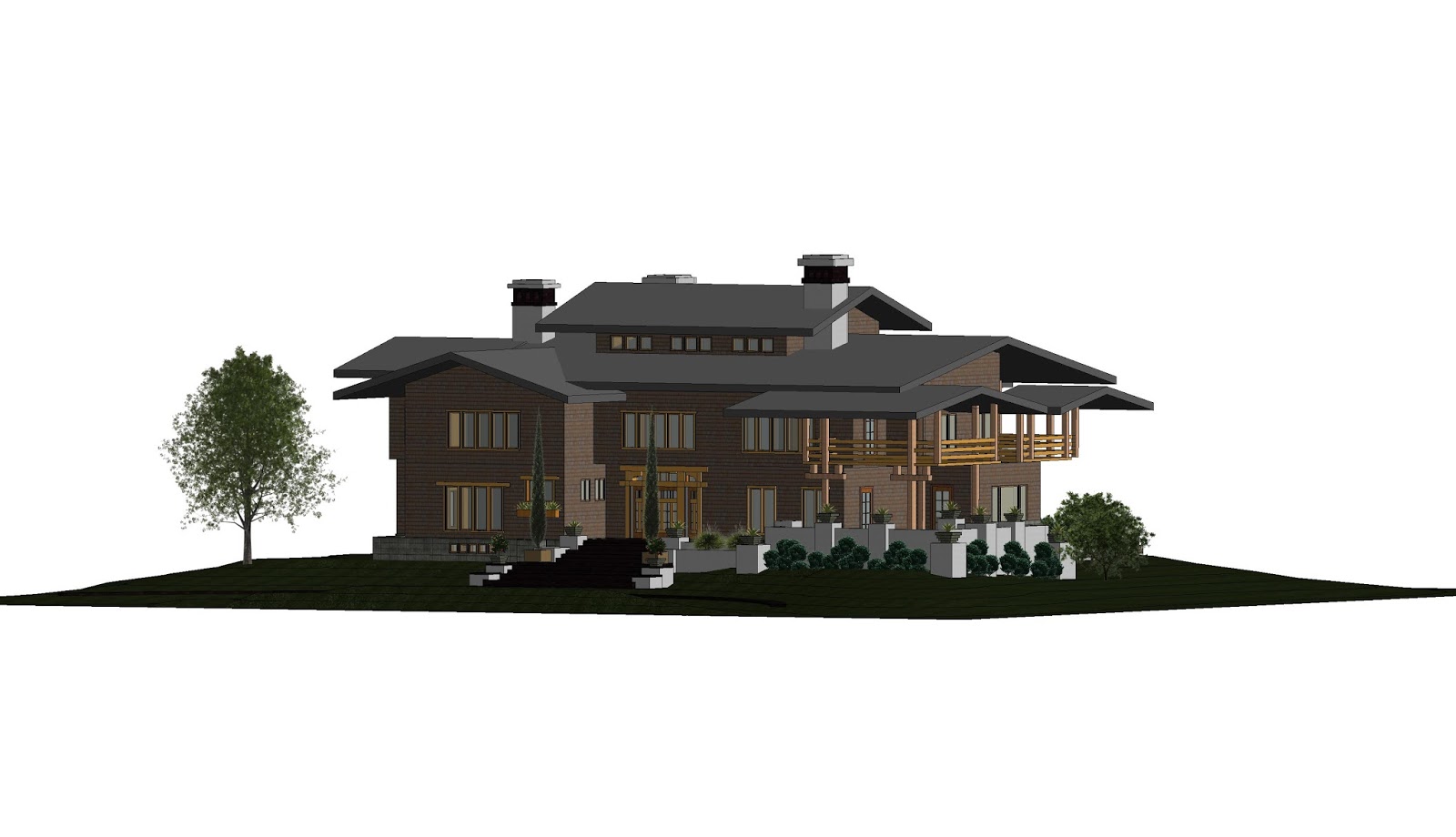 Designs by Michele: Hand Rendering and Revit Project examples