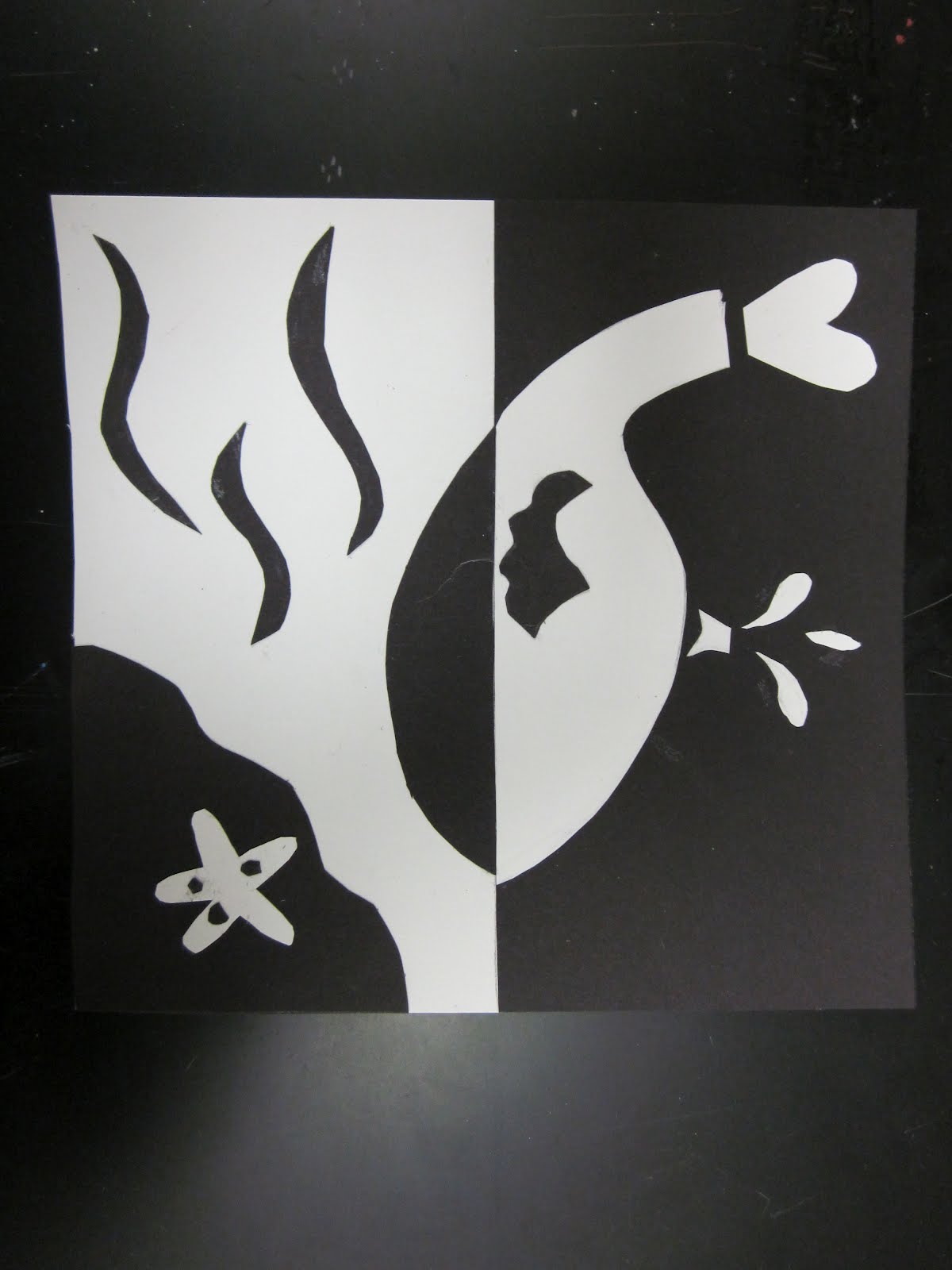 Mrs Highsmith Loves Art: Student Examples of Black and White Shapes Project
