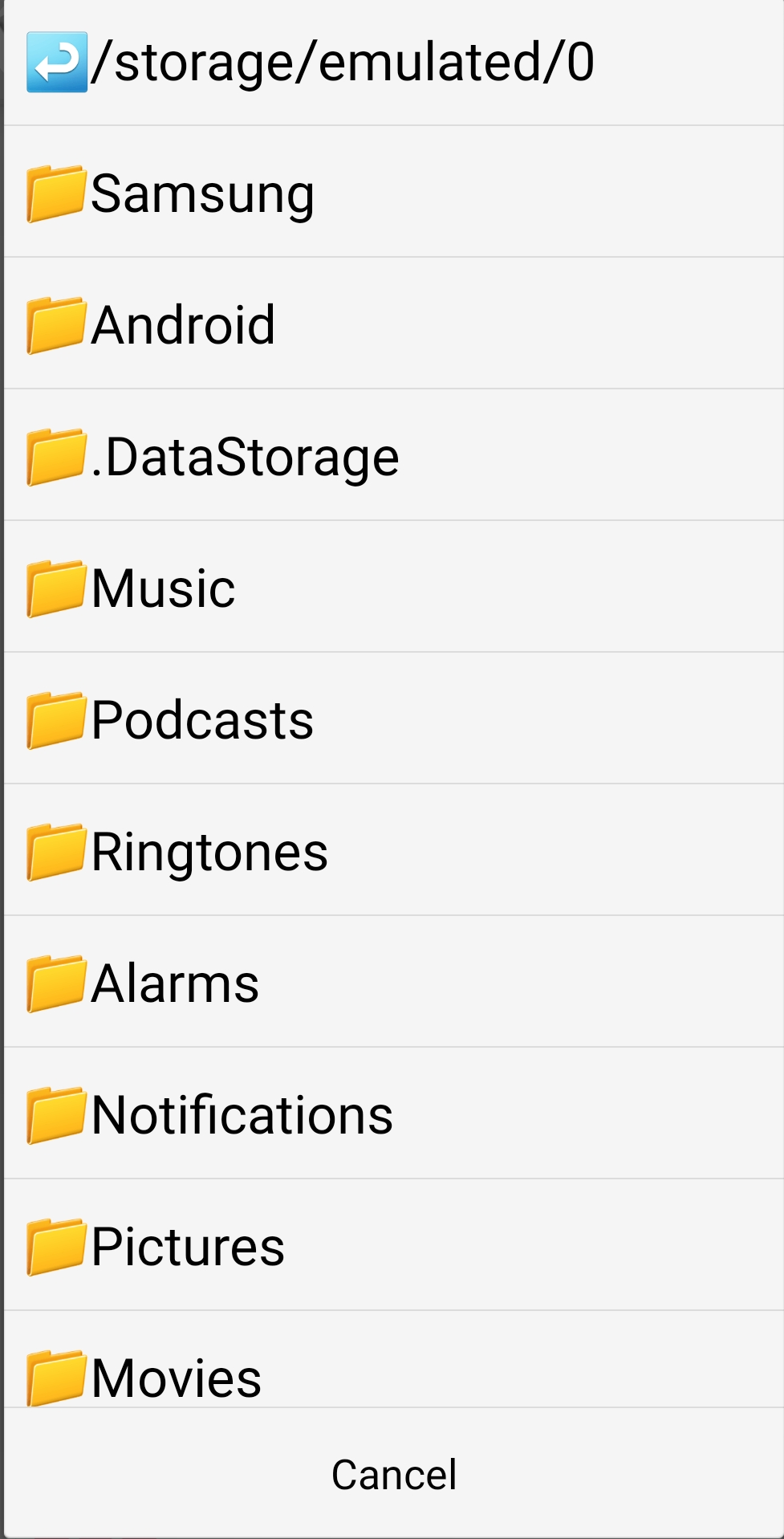 File picker flexibility