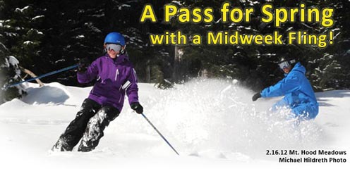 Bored Yak: Mt. Hood Meadows Announces Spring Pass Dates and Dollars