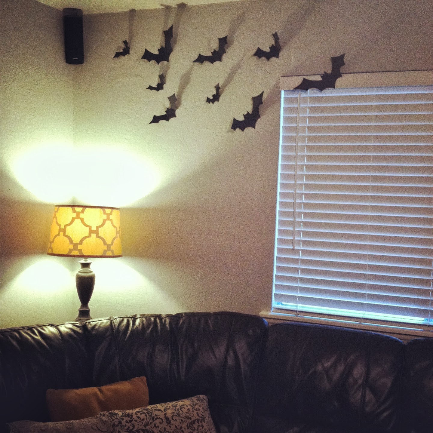 Three Times the Lady: DIY Bat Decor