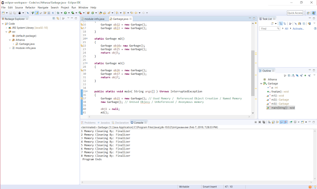 54 Program on Garbage Collection in Java Part:2 ~ Coding Atharva