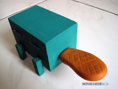 In the Works: Perry the Platypus Inaction Figure