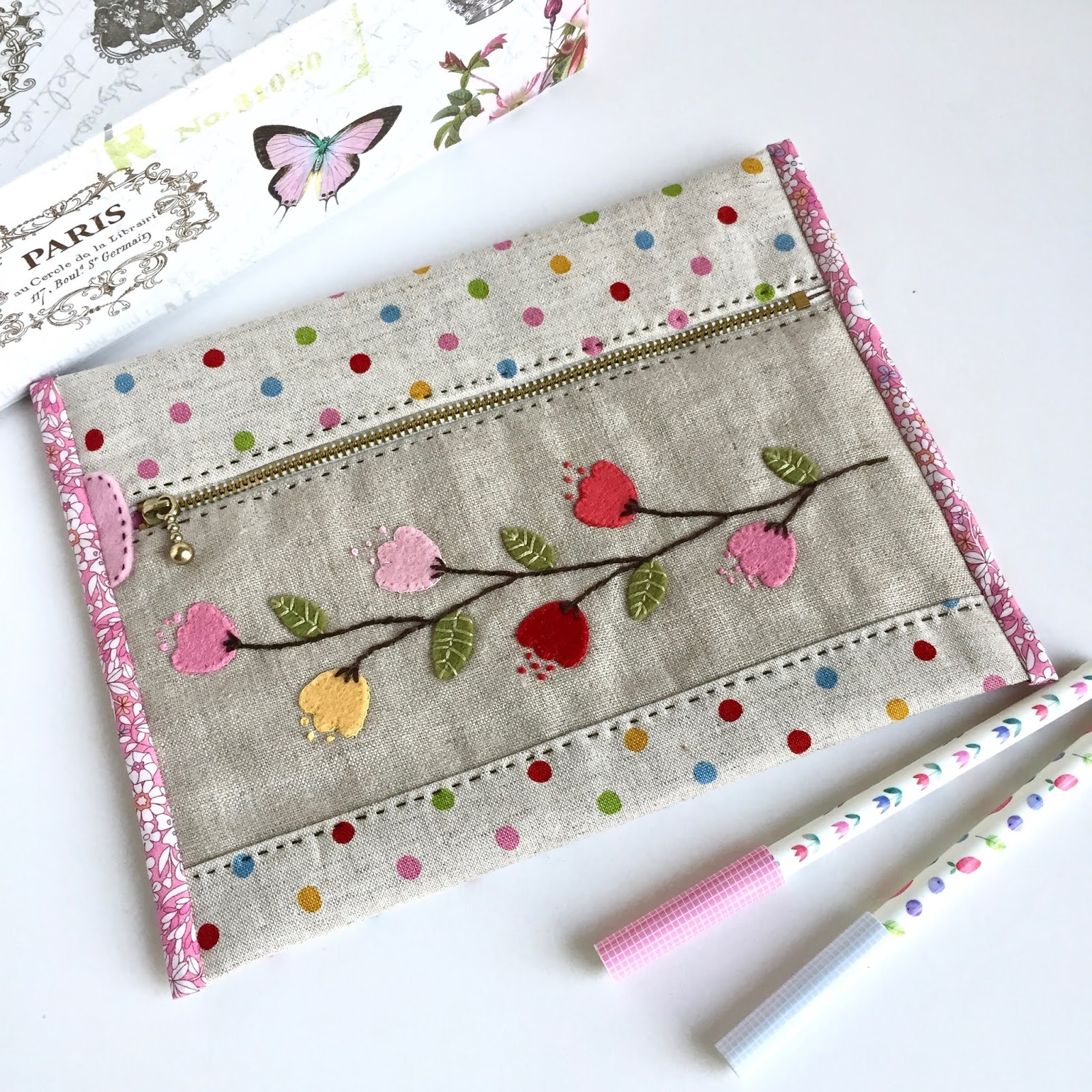 Stitching Notes: Zakka Wool Applique Book Tour