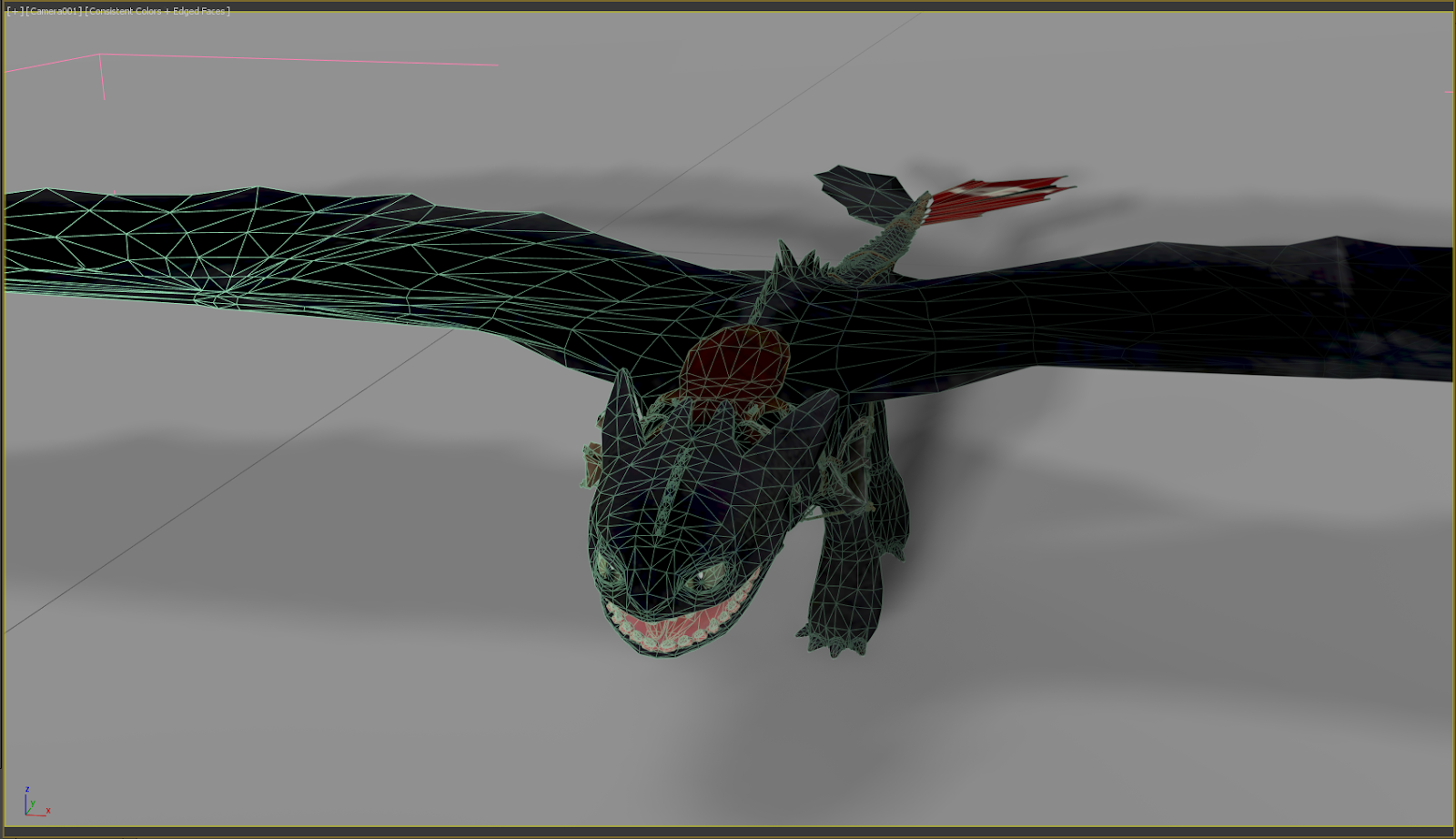 Mr.NightFury's blog: Updated Toothless model
