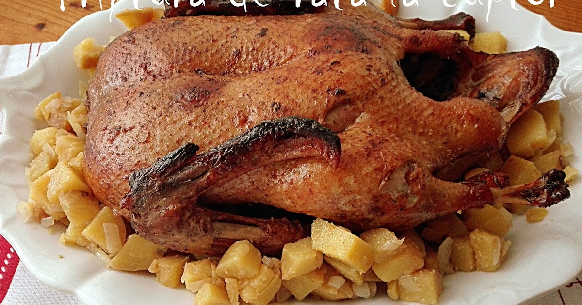 Arome si culori : Friptura de rata