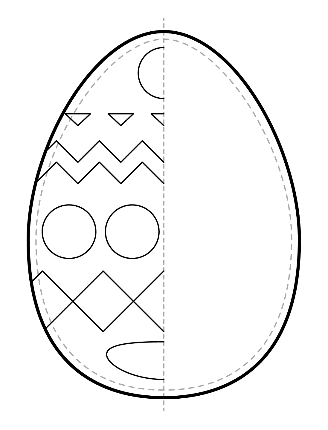 Friday Projects: Easter Egg Symmetry