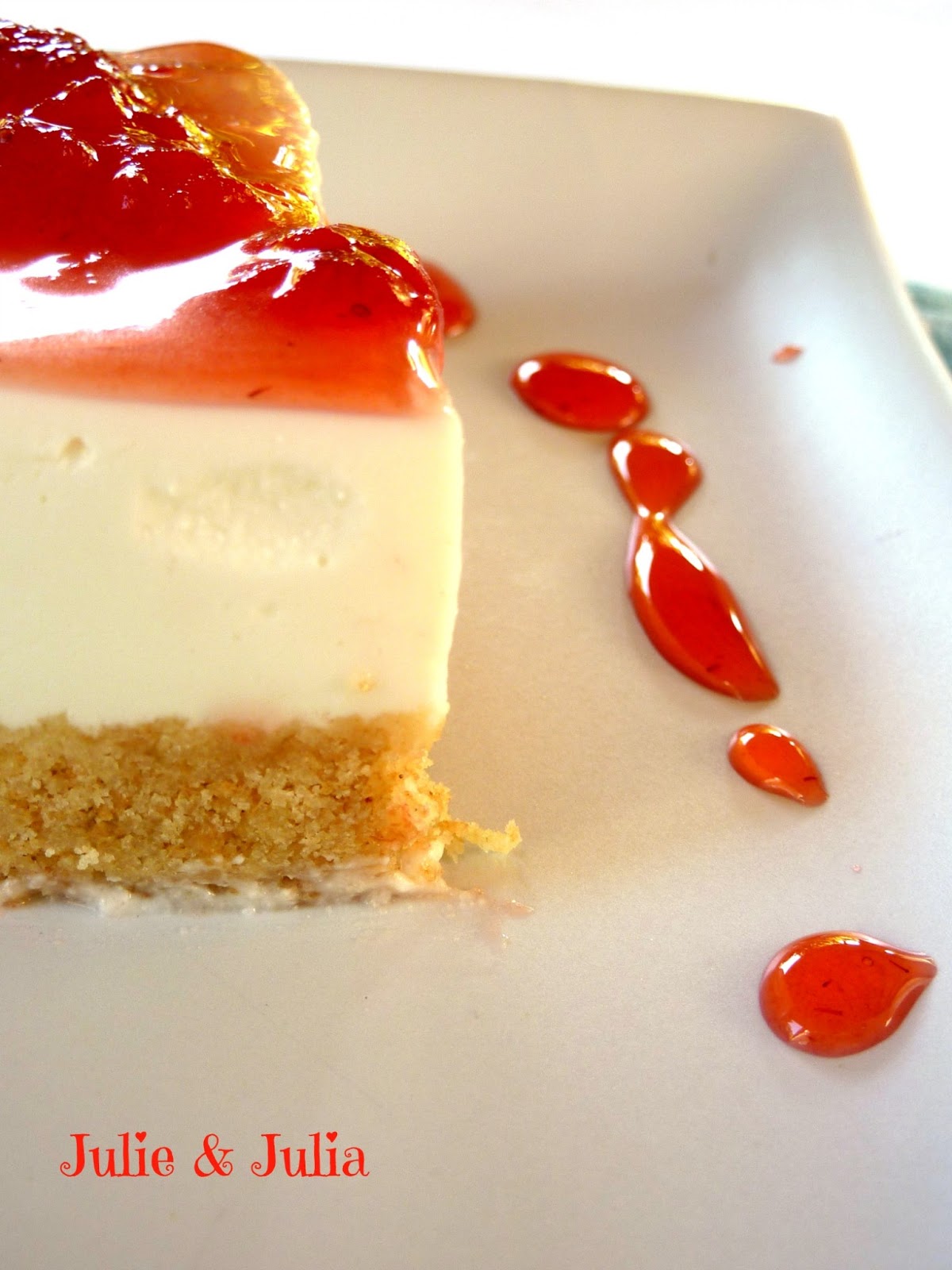 Julie & Julia: esperimenti in cucina: Cheesecake yogurt, ricotta e ...