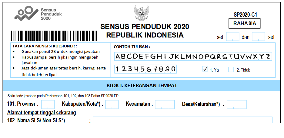 Cara Mengunduh Bukti Pengisian Sensus Penduduk 2020 - Delinewstv Cara Mengunduh Bukti Pengisian Sensus Penduduk 2020 - Delinewstv