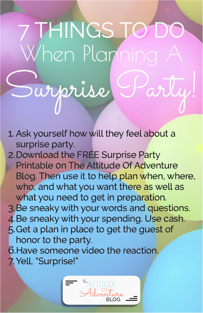 5 Things That Surprised Me About Planning A Surprise Party | The ...
