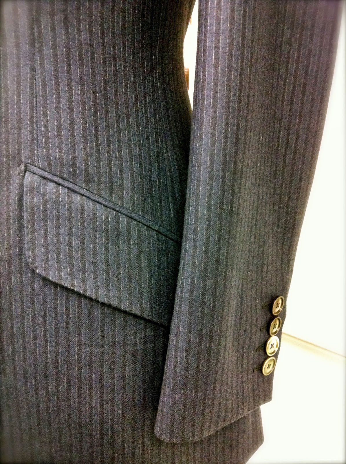 DAVIDE TAUB: Women's Tailoring: 2 Flannel Suits for Bespoke Customer ...
