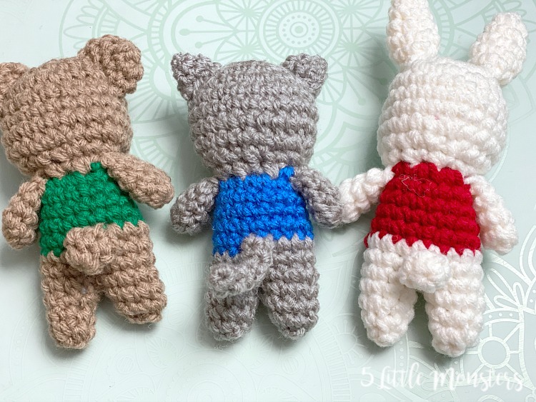 5 Little Monsters: Mini Ami Animals