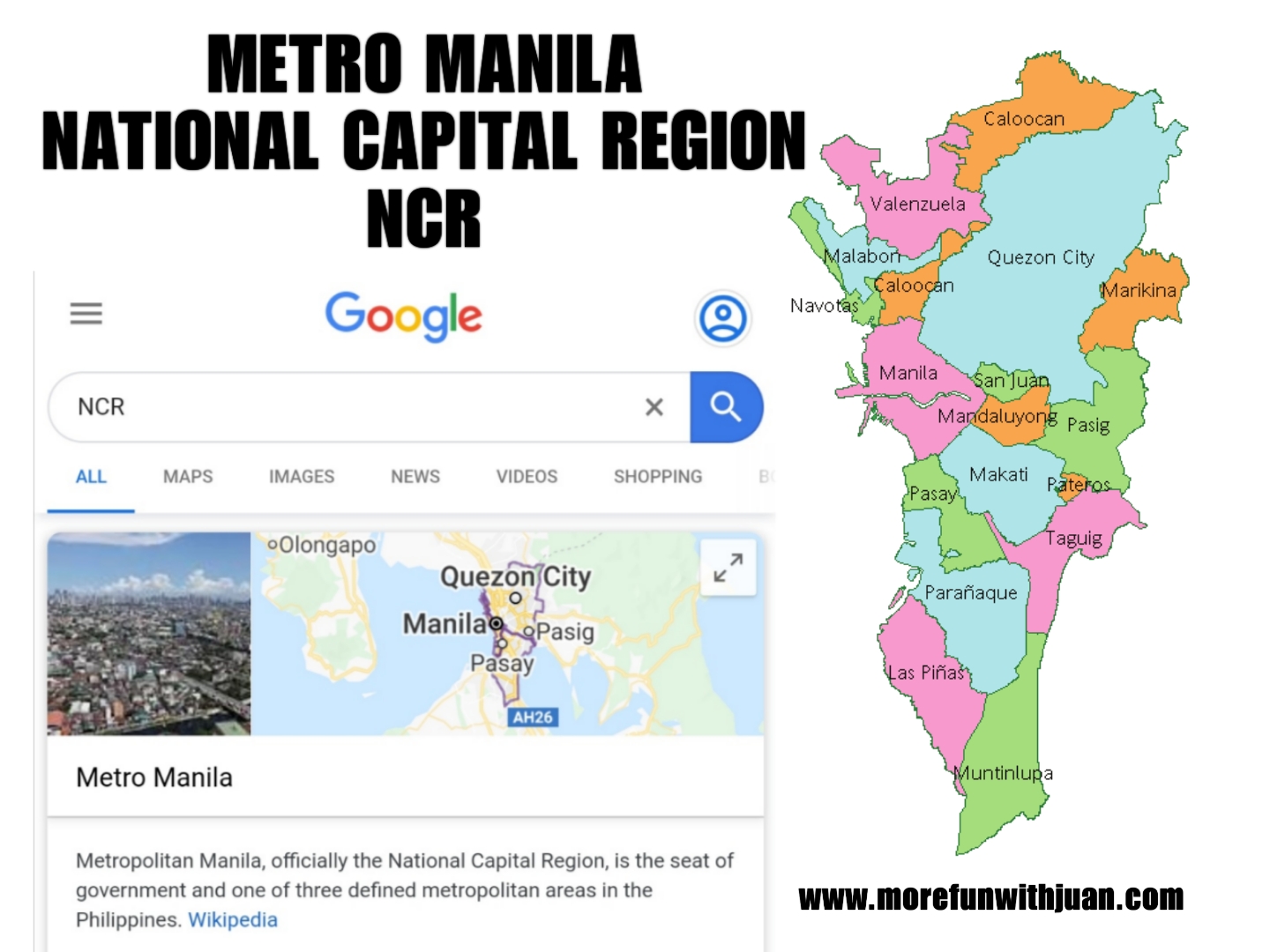 EXPLAINED Metro Manila Vs NCR Are They Different Or The Same It s