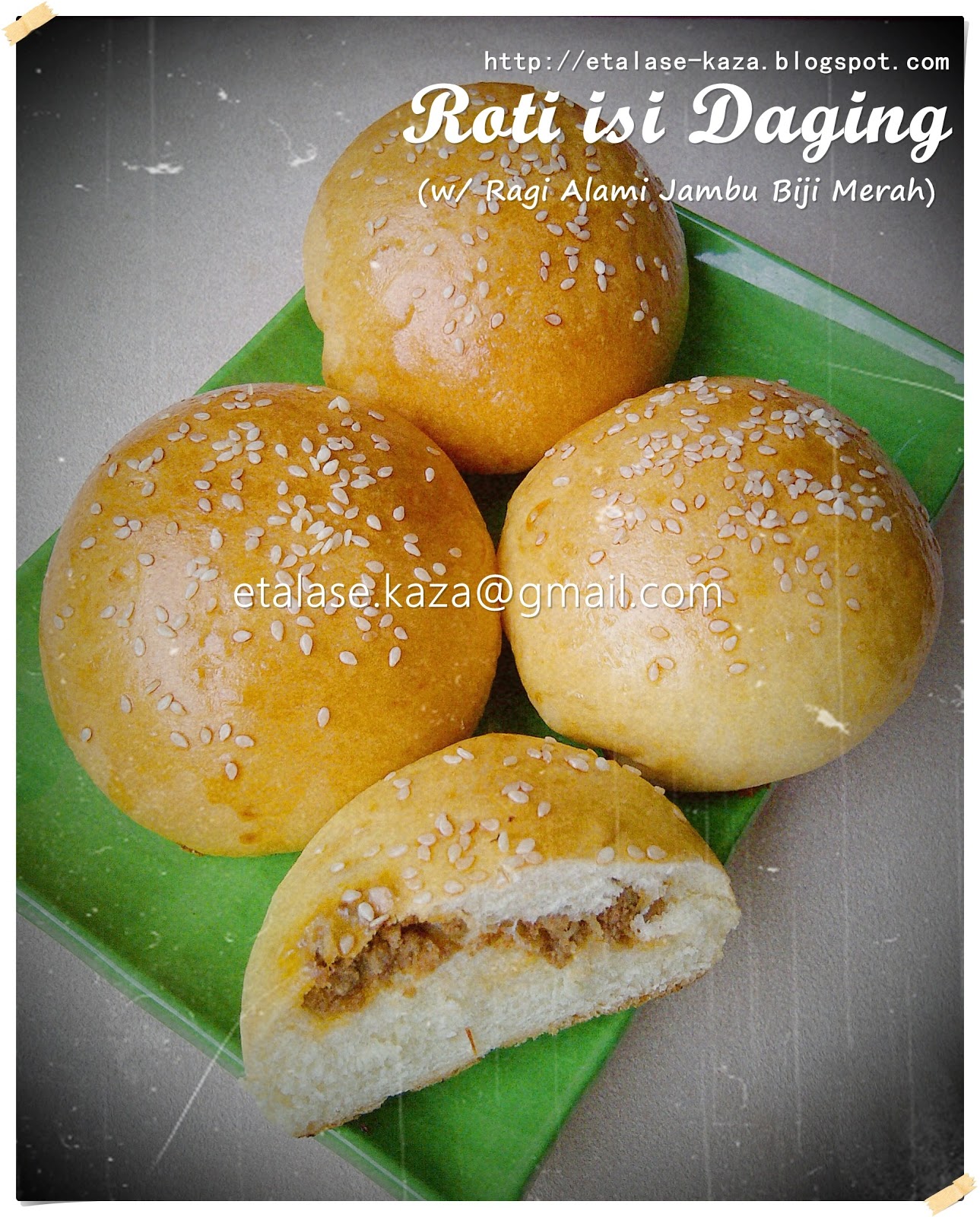 Etalase KAZA: Roti isi Daging