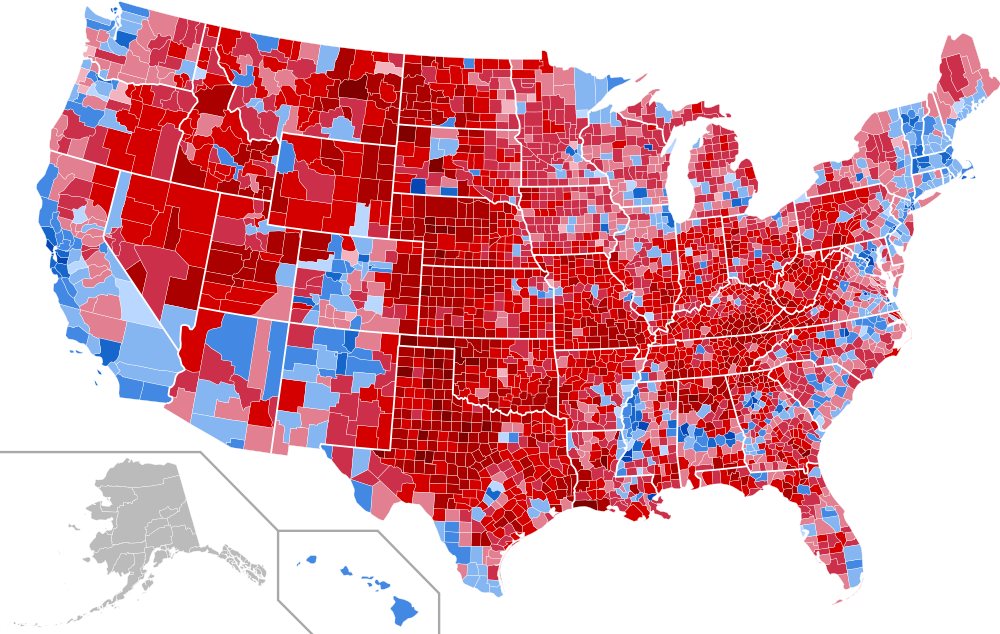 2020 US Presidential Election Map