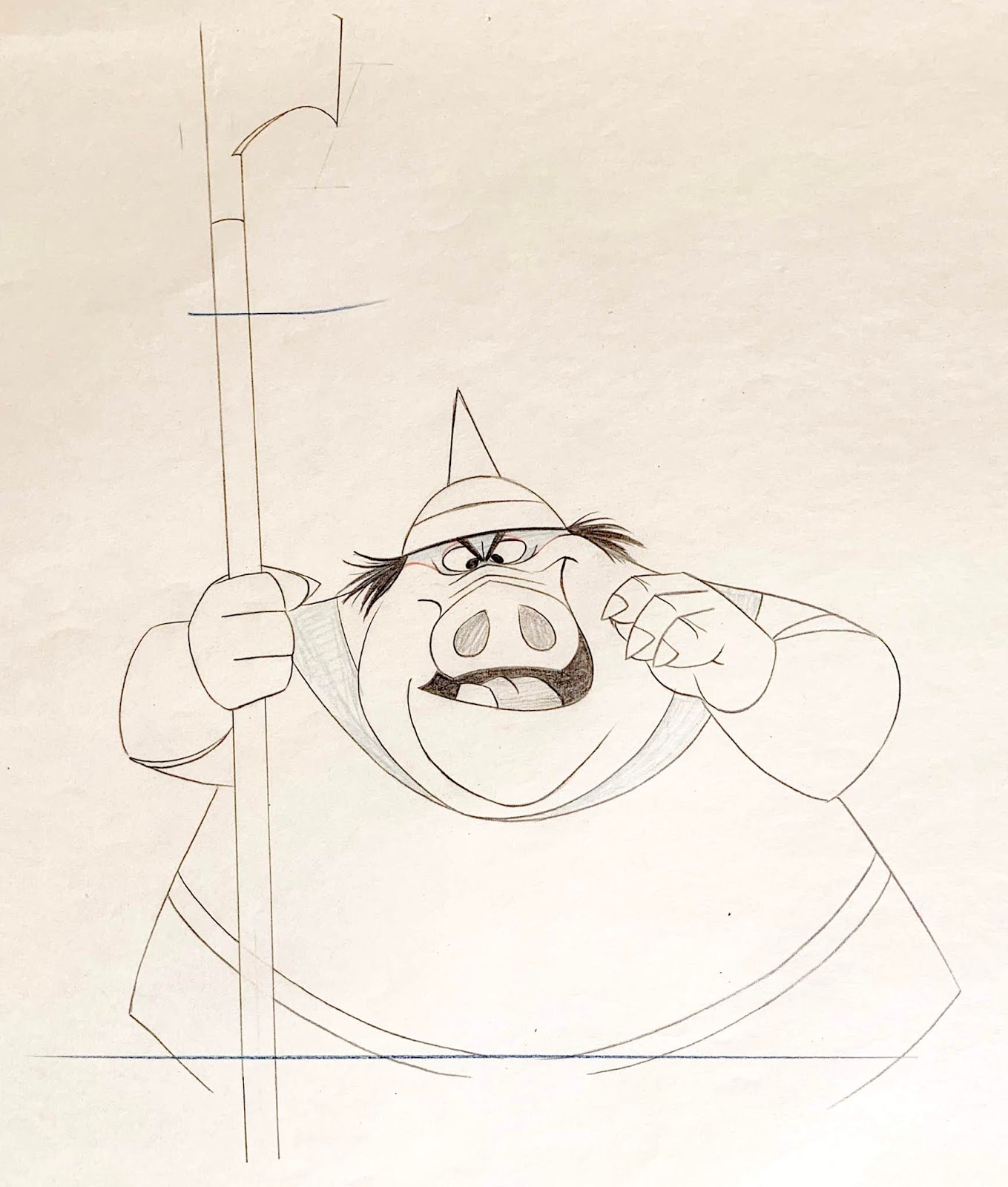 Animation Collection: Original Production Animation Drawing of A Goon ...