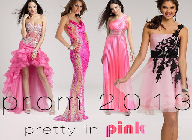 Raining Blossoms Prom Dresses: Prom 2013 - Pretty in Pink