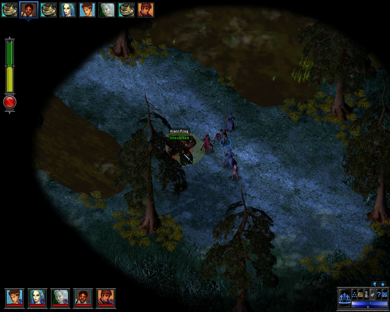 The Best Games Ever: Combat Screen | Temple of Elemental Evil