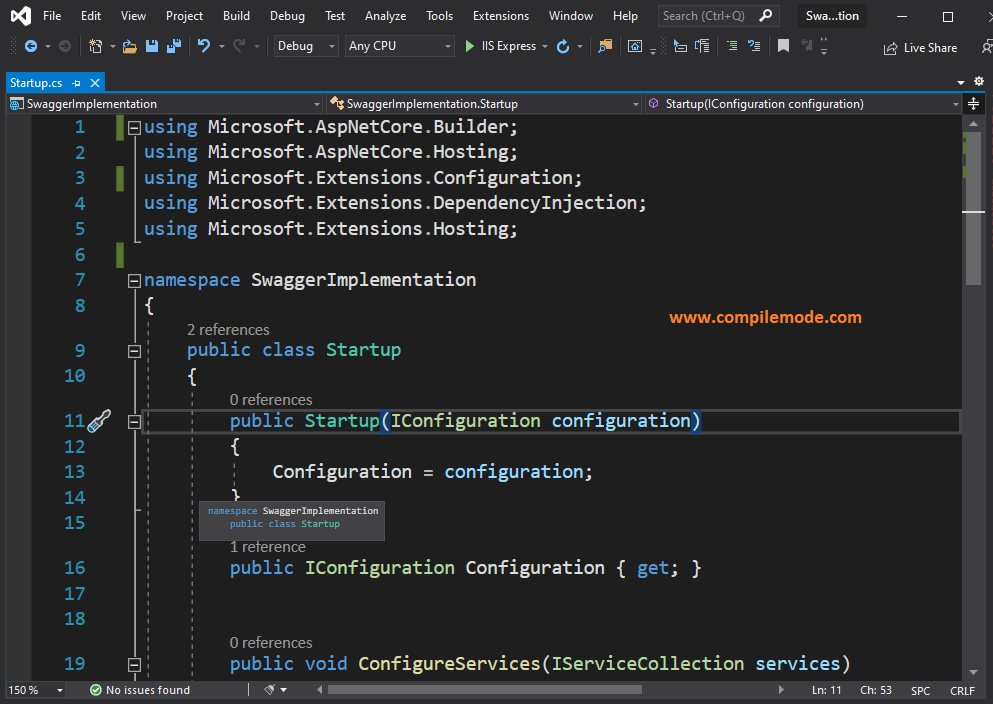 How To Fix XML Comment Warning In ASP.NET Web API