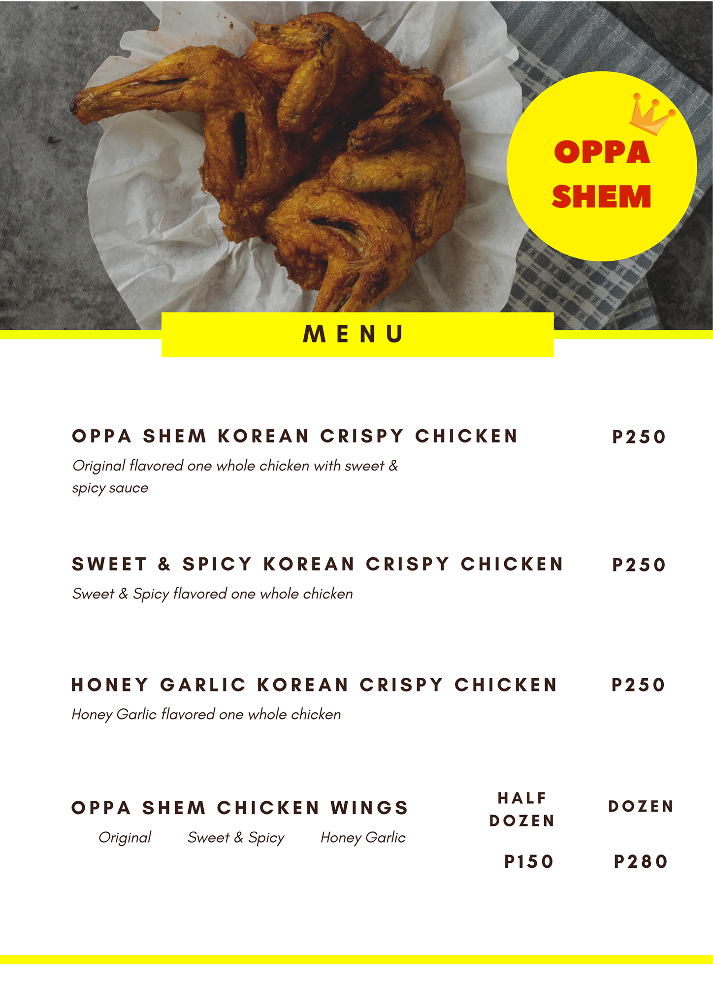 Best of Mandaluyong : OPPA Shem's Korean Crispy Fried Chicken is ...
