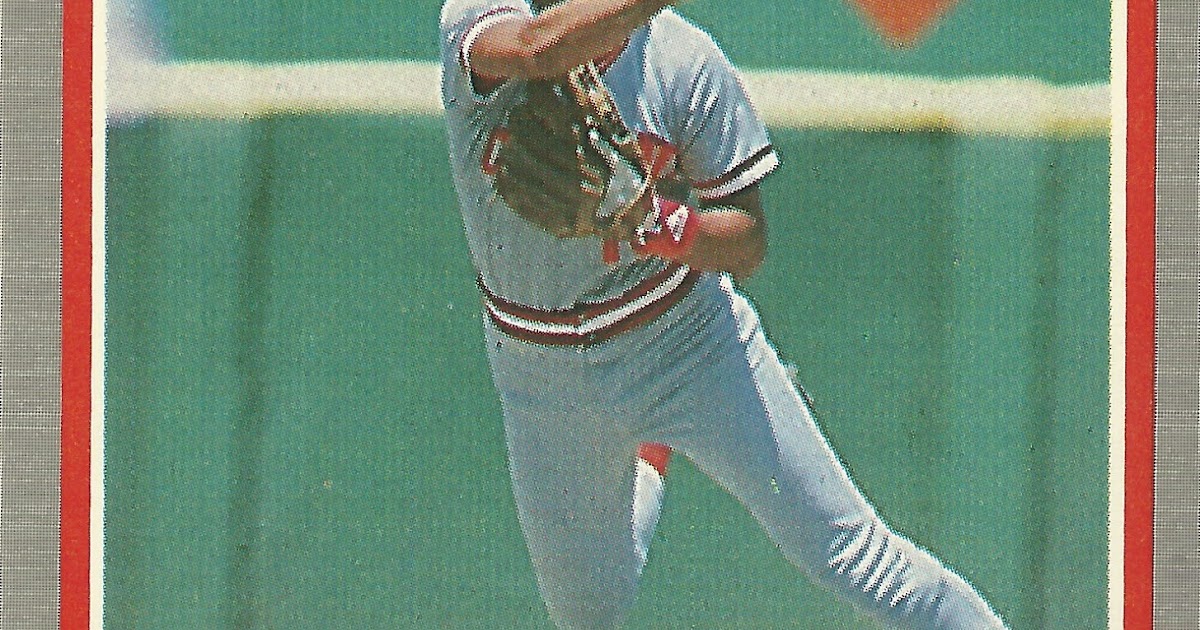 The Phillies Room: 1985 Game 79 - 1985 Fleer #535 Tom Foley