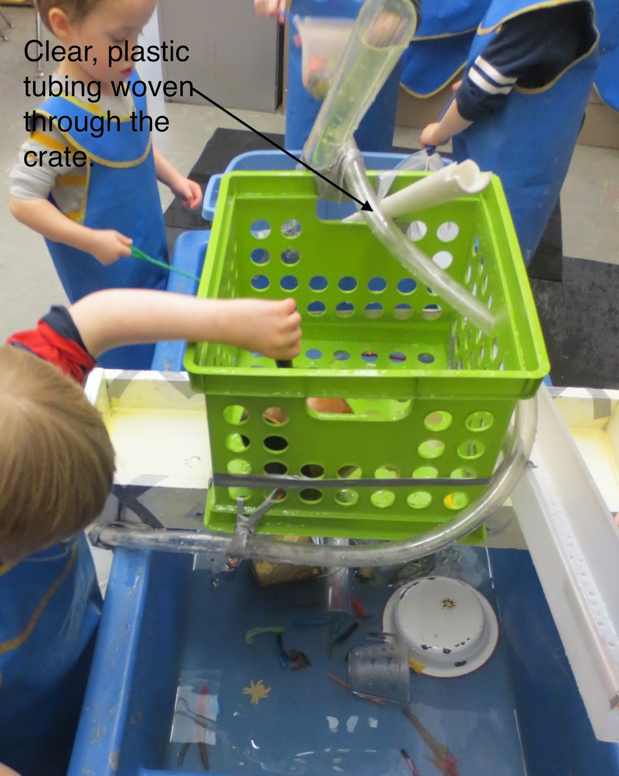 SAND AND WATER TABLES: WORM SLIDE FAIL