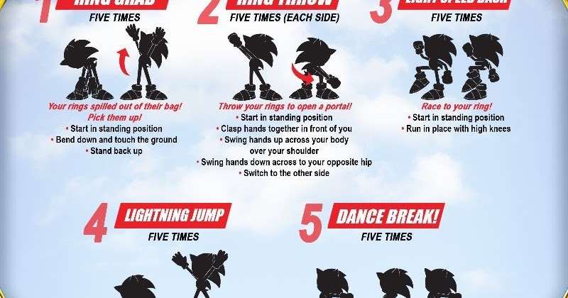 Momma4Life: Make Fitness Fun with Sonic The Hedgehog