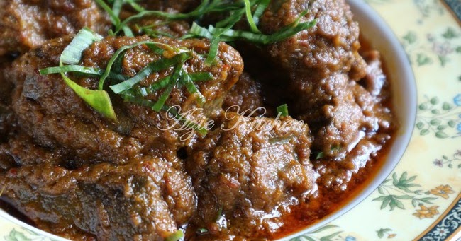 Rendang Hati Lembu Berempah Yang Sangat Sedap - Azie Kitchen