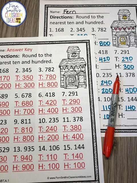 Are You Teaching Rounding to the Nearest Ten or Hundred? Then Grab ...