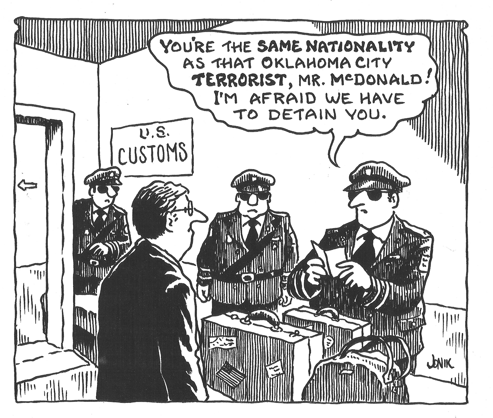 Jonik Editorial Cartoons: General Cartoons