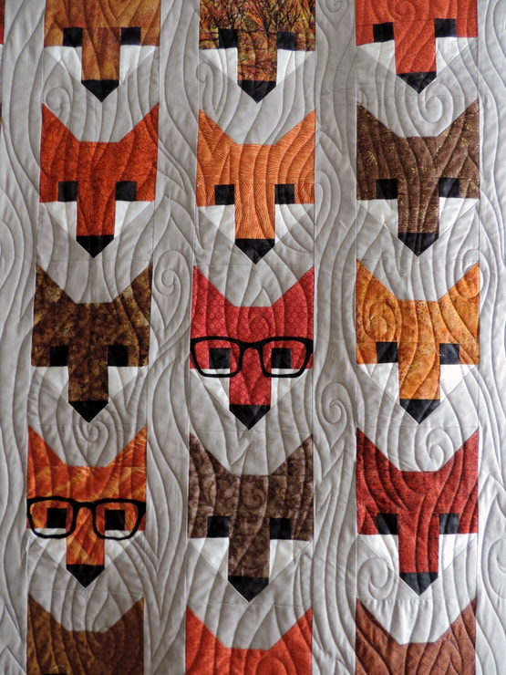 Night Owl Quilting & Dye Works: Fancy Fox
