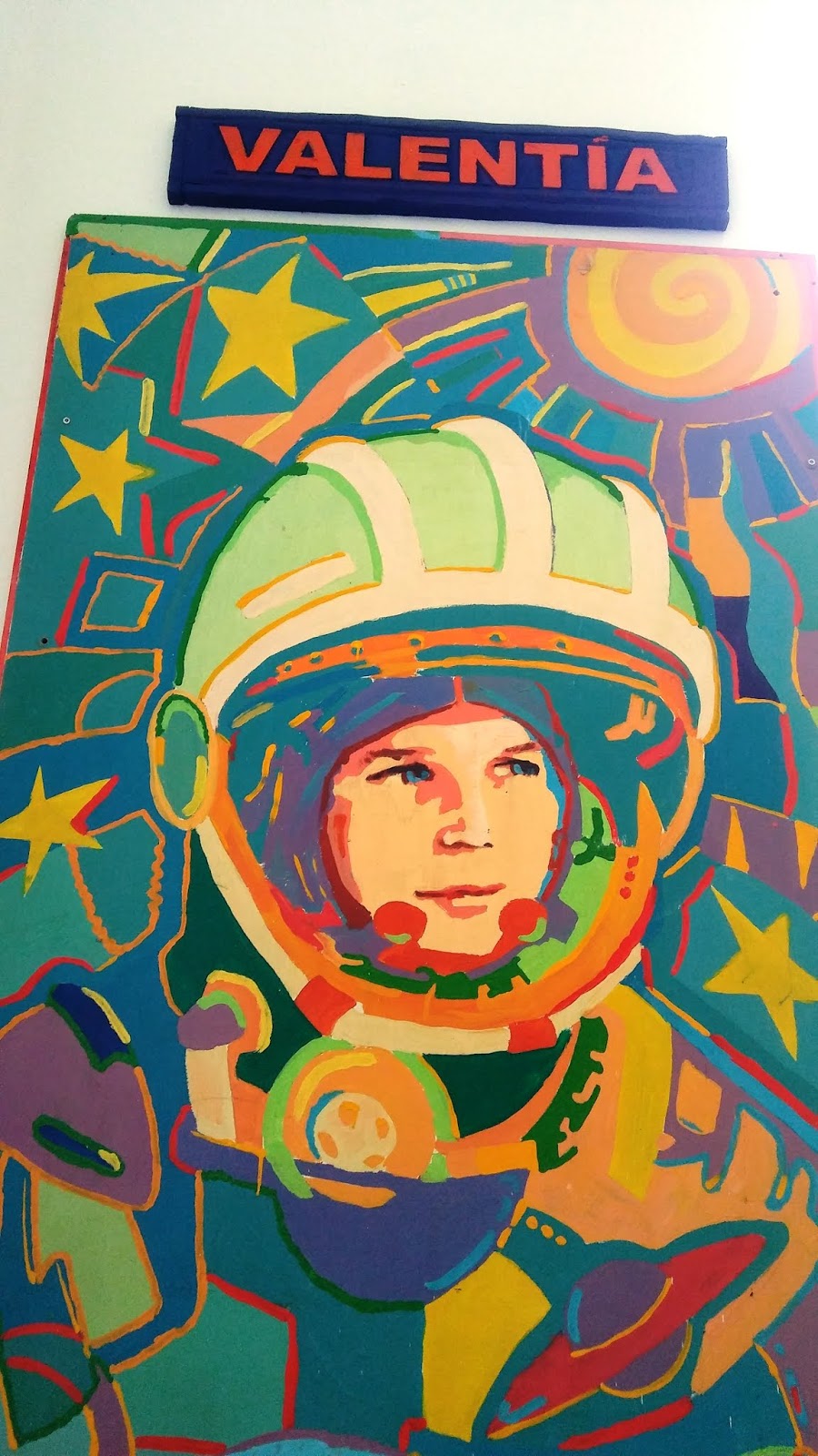 Grupo Murales IES Rey Pelayo: VALENTINA TERESHKOVA