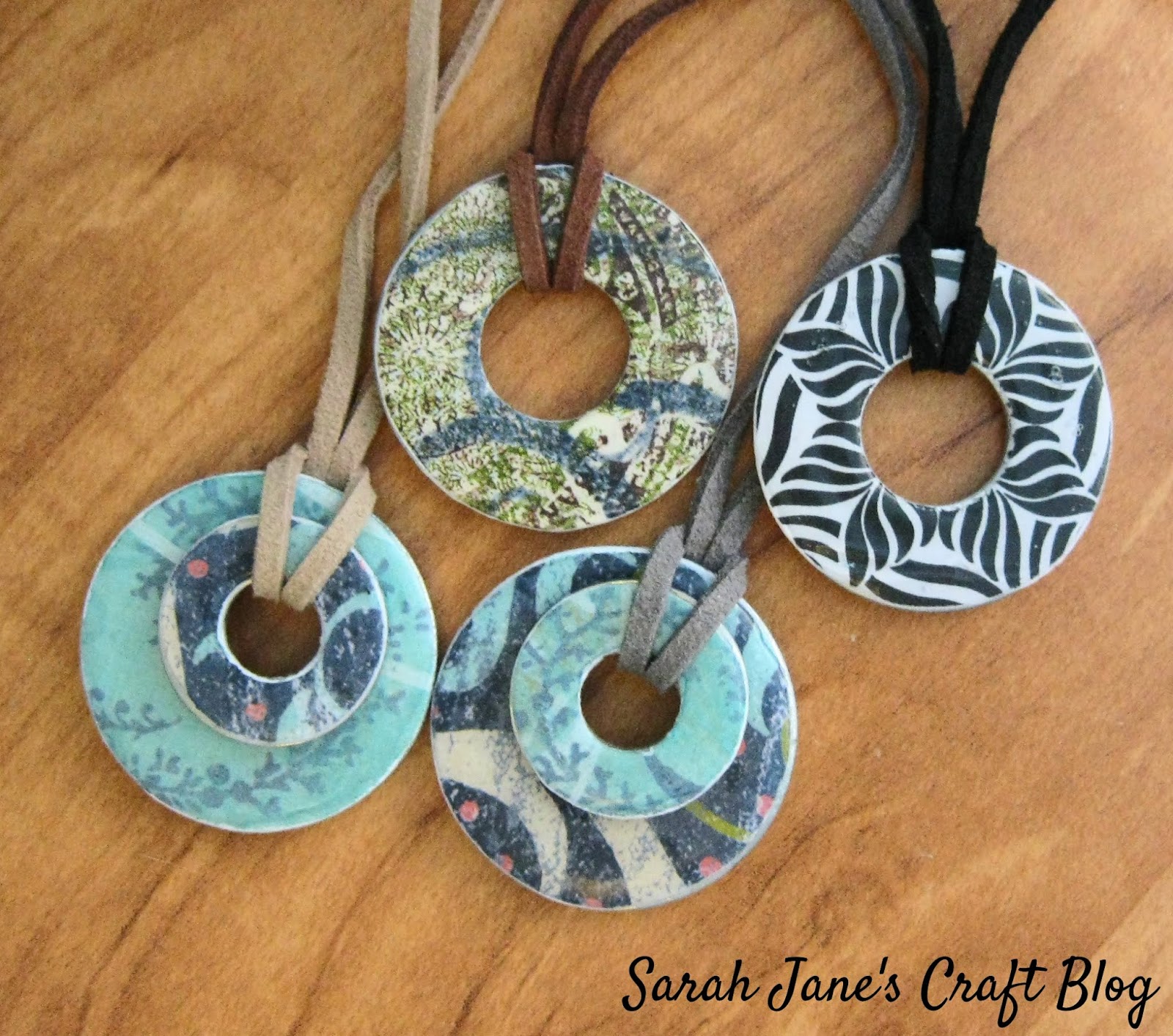 Washer Necklaces
